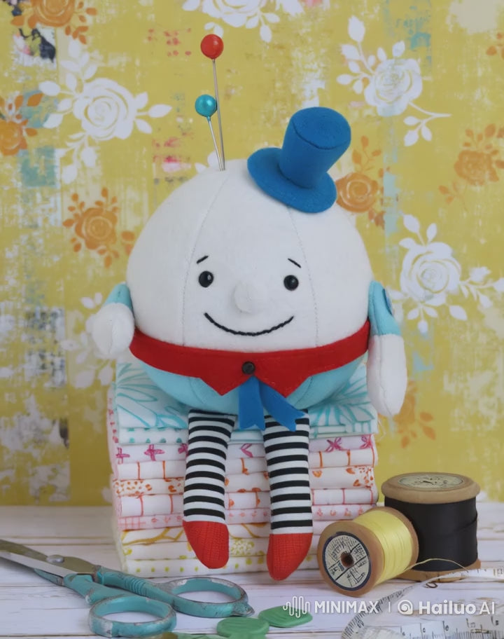 Humpty Pin Cushion Softie pattern – jodiericrac