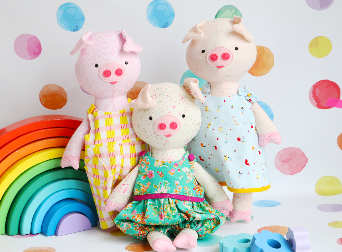 Pig Sewing pattern: This Little Piggy – jodiericrac