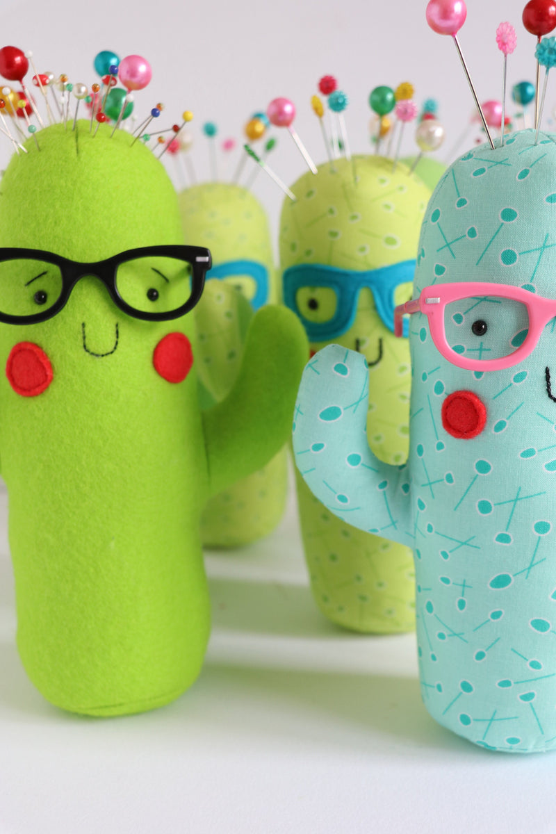 Totally cactus: Cactus pin cushion PDF sewing pattern – jodiericrac
