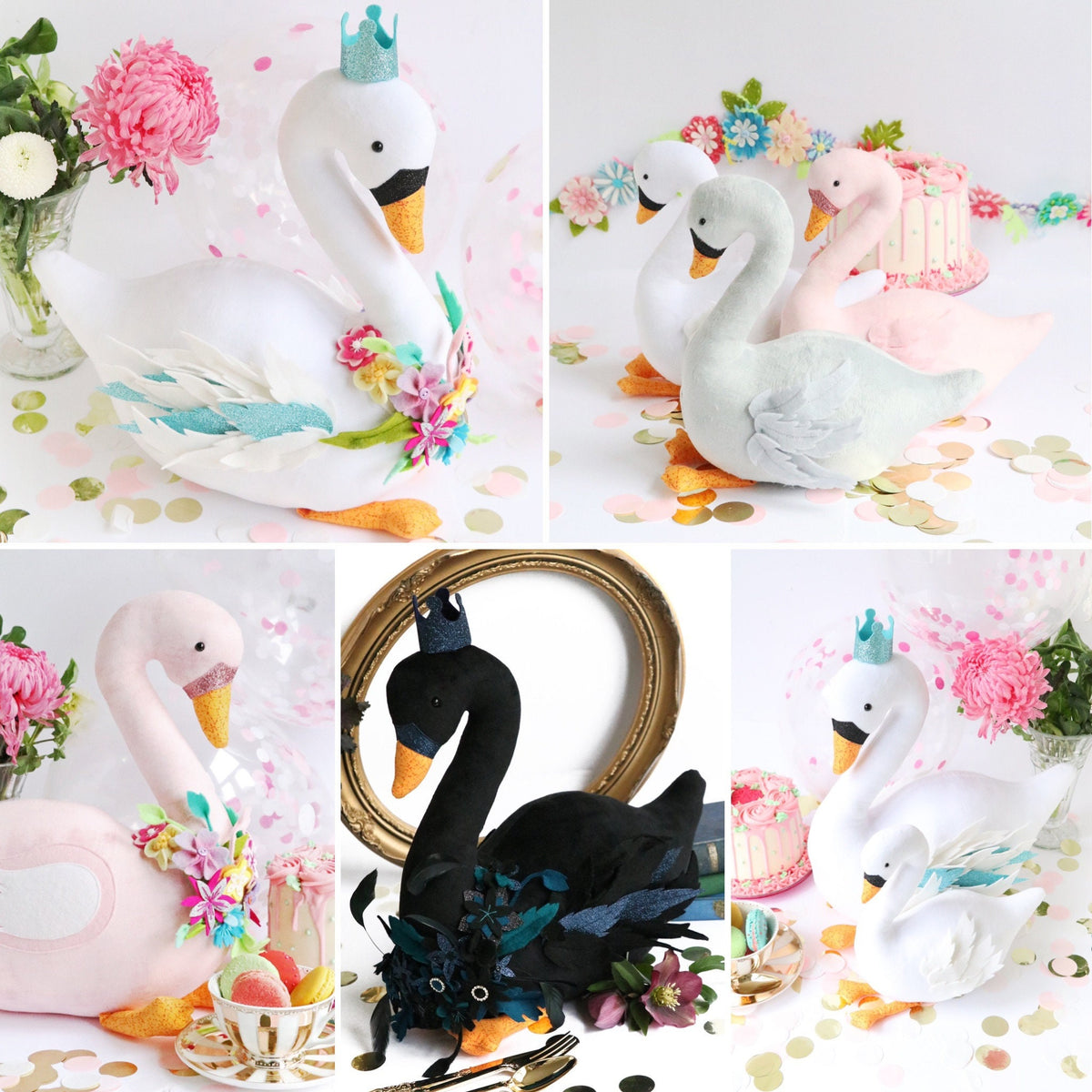 Swan Party: Swan Sewing pattern – jodiericrac